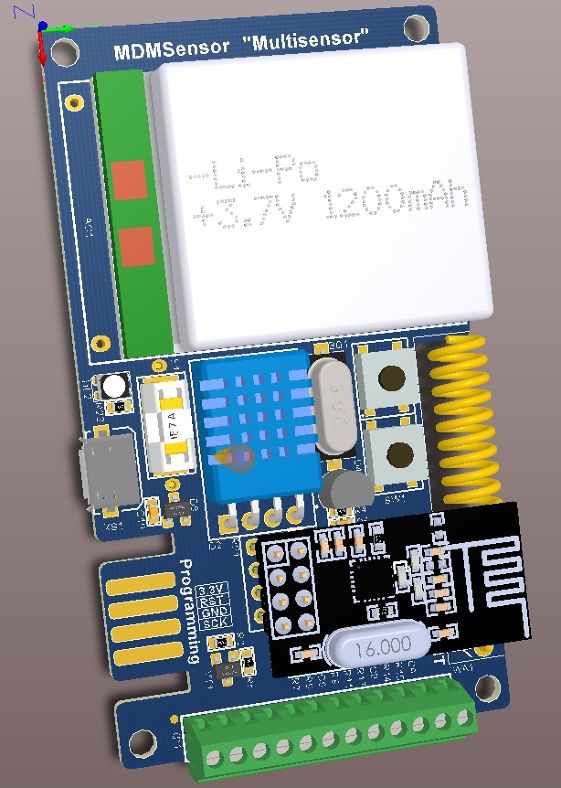 MDMSensor "Multisensor" | OpenHardware.io - Enables Open Source Hardware Innovation